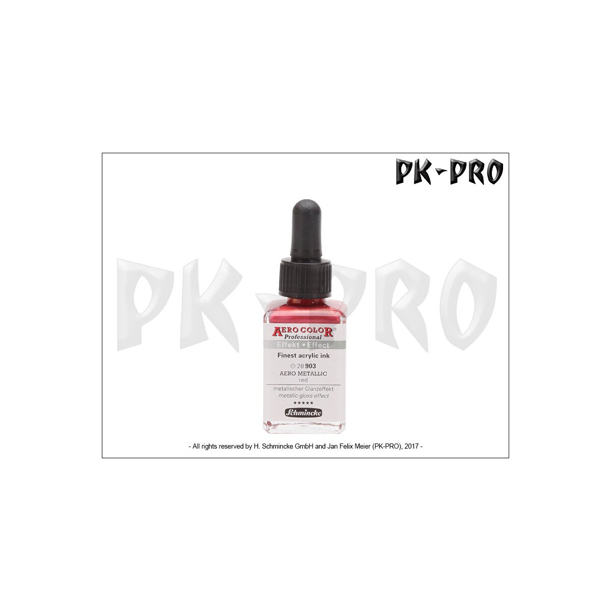 AERO COLOR AERO METALLIC Red (28mL)