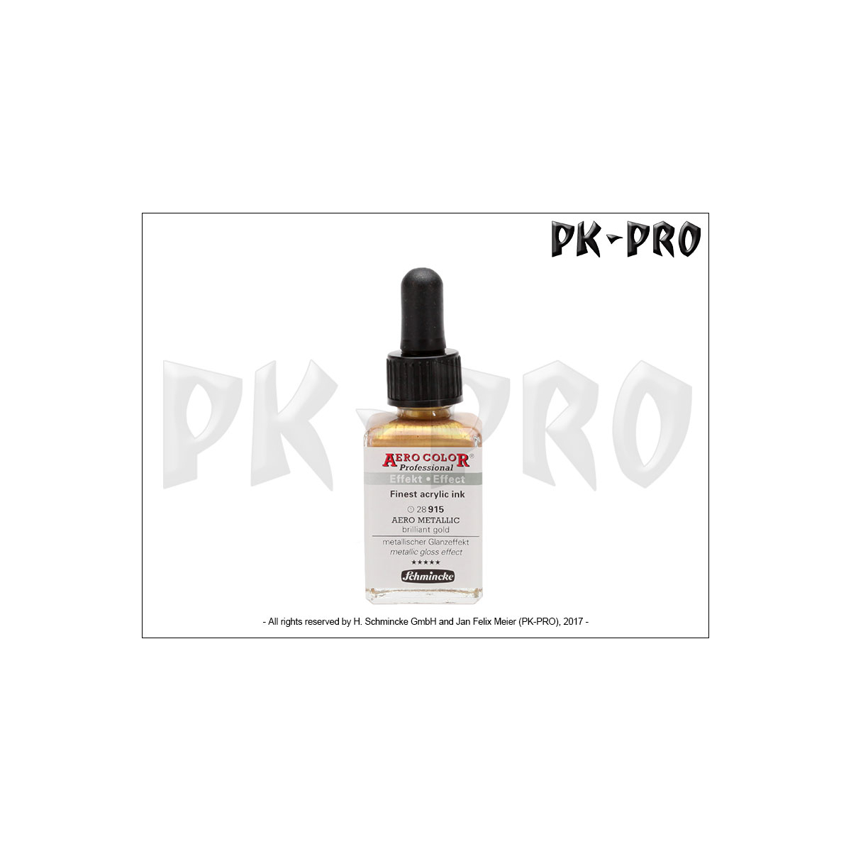 AERO COLOR AERO METALLIC Brilliant Gold (28mL)