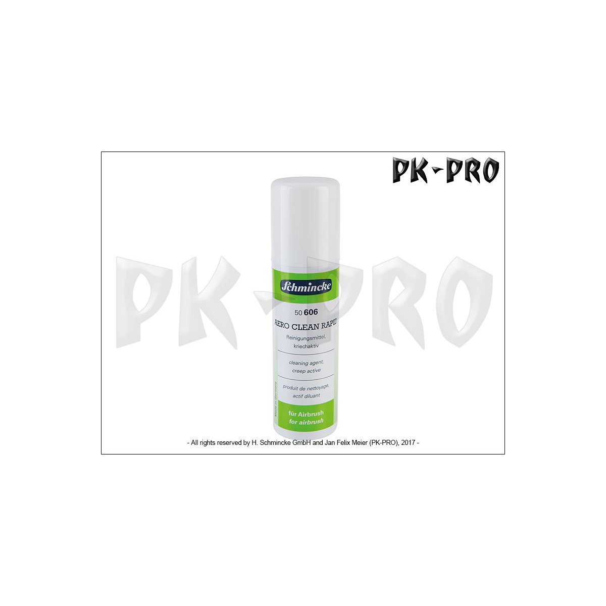Schmincke AERO CLEAN RAPID Spray (100mL)