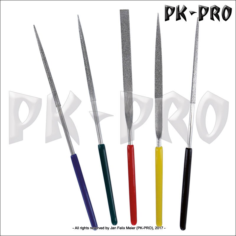 Vallejo-Tool-5pc-Diamond-File-Set-100mm