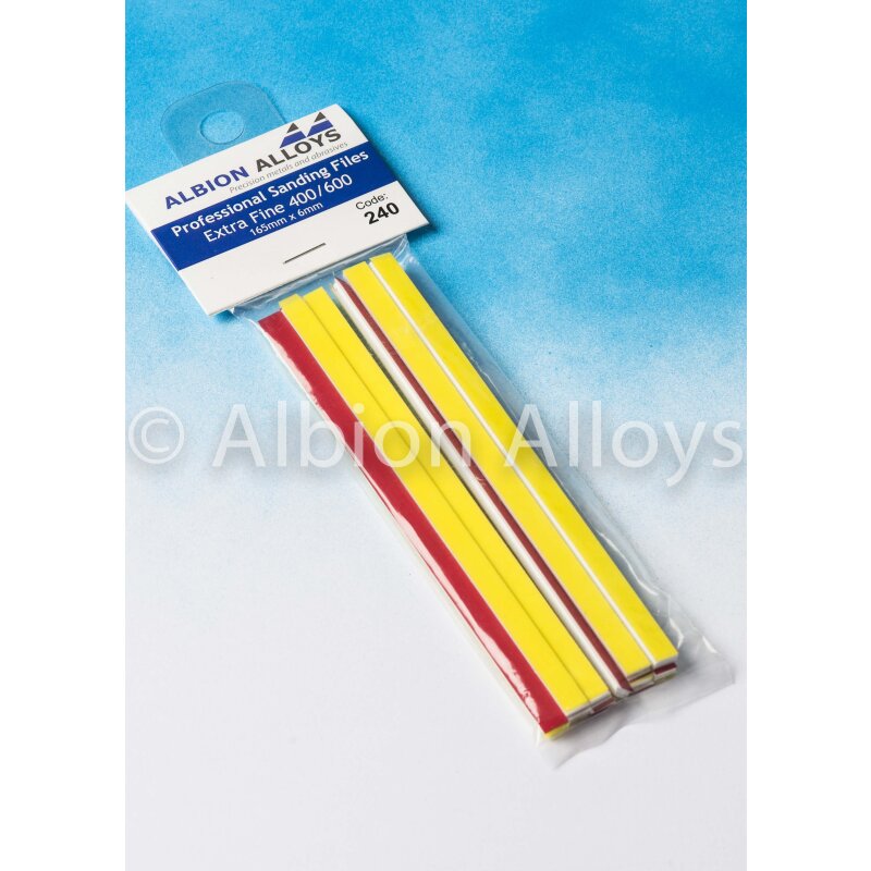 1/4" Professional Sanding File - Extra Fine