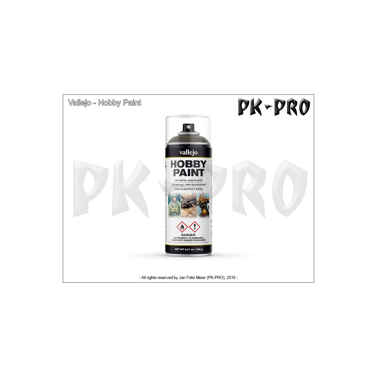 Vallejo-Hobby-Paint-Spray-Russian-Green-4BO-(400mL)