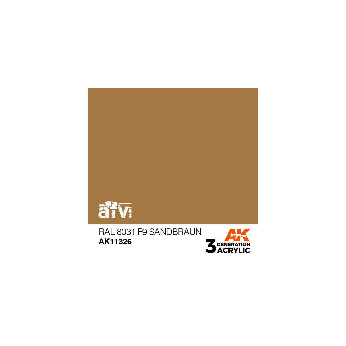 AK-11326-Ral-8031-F9-Sandbraun-(3rd-Generation)-(17mL)