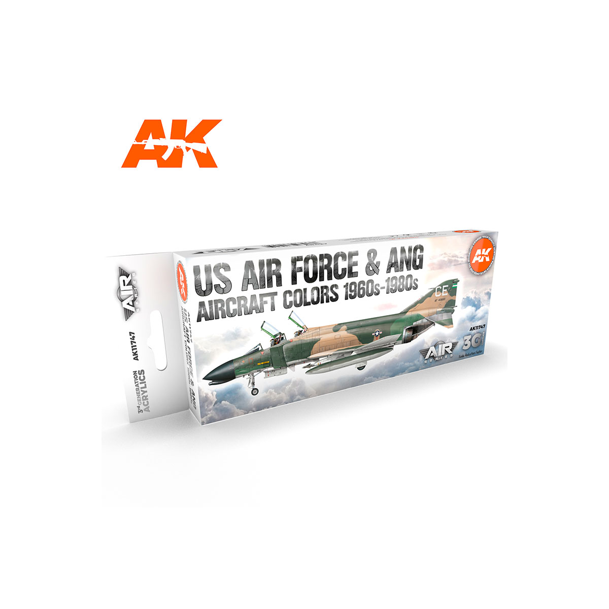 AK-11747-US-Air-Force-&-ANG-Aircraft-1960s-1980s-SET-(3rd-Generation)