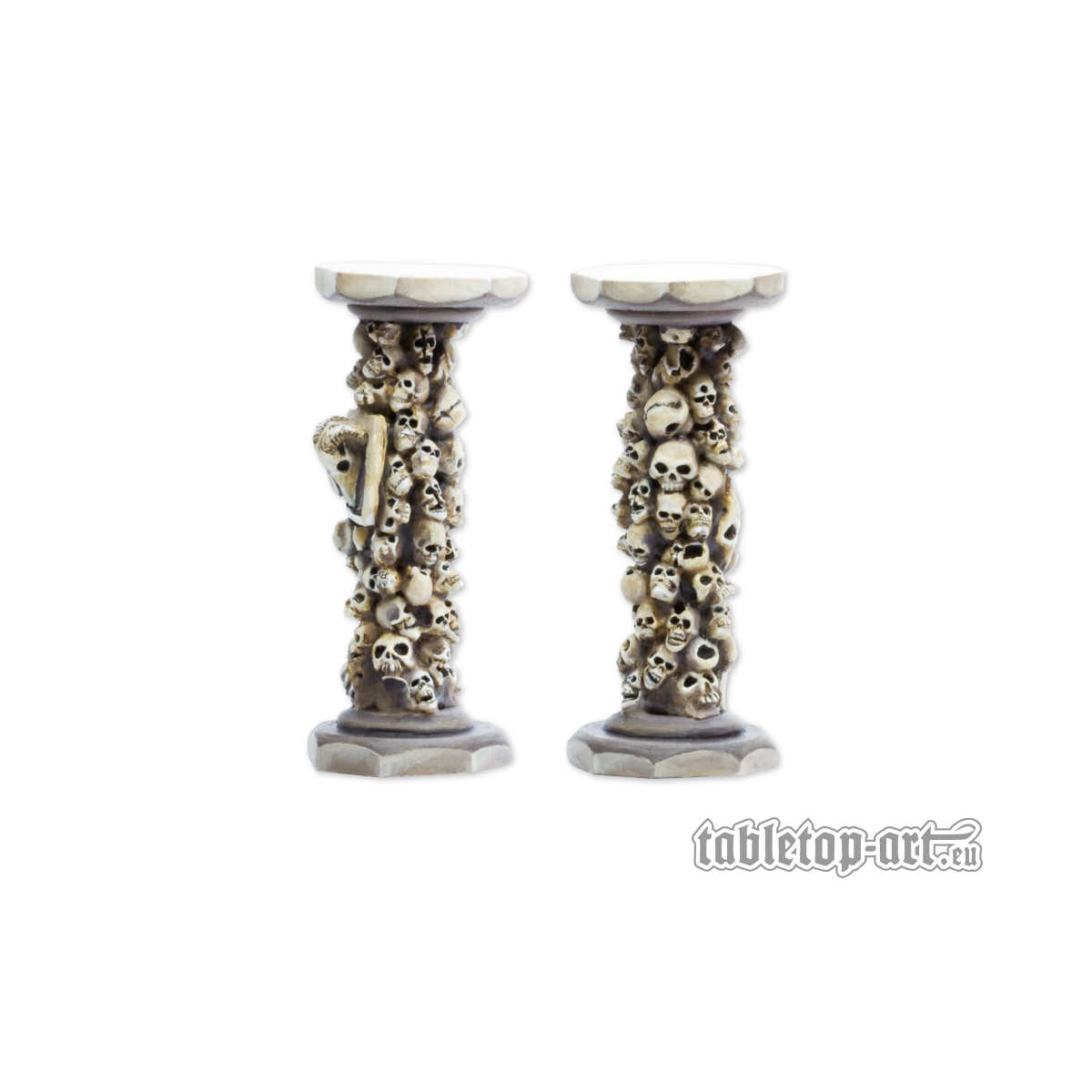 Skull Columns - Set 2 (2)