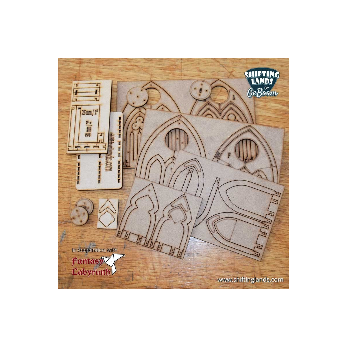 Click & Cut Archway template set - Nr. 2
