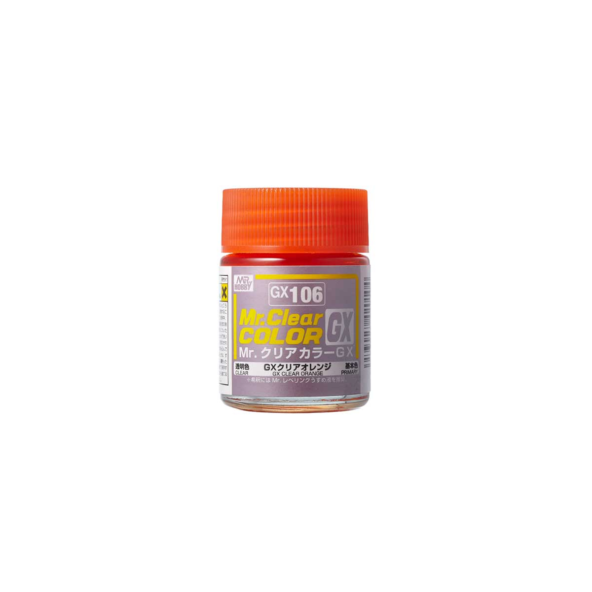 MR. CLEAR COLOR GX (18 ML) CLEAR ORANGE