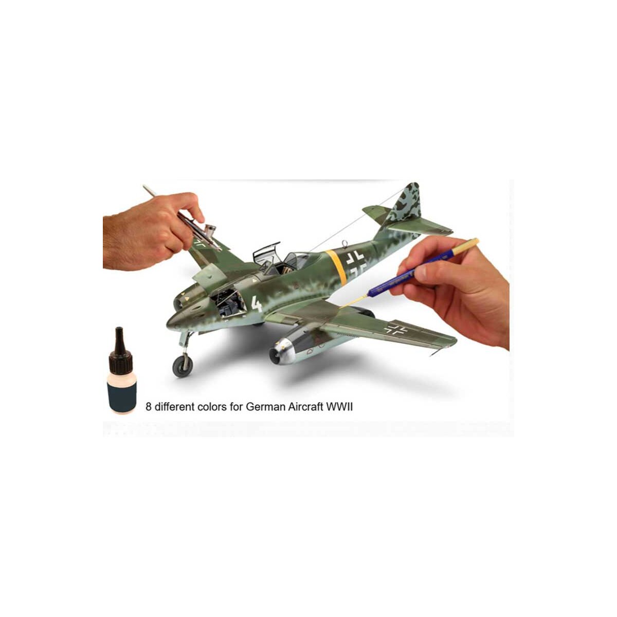 Model Color - German Aircraft WWII (8x17mL)