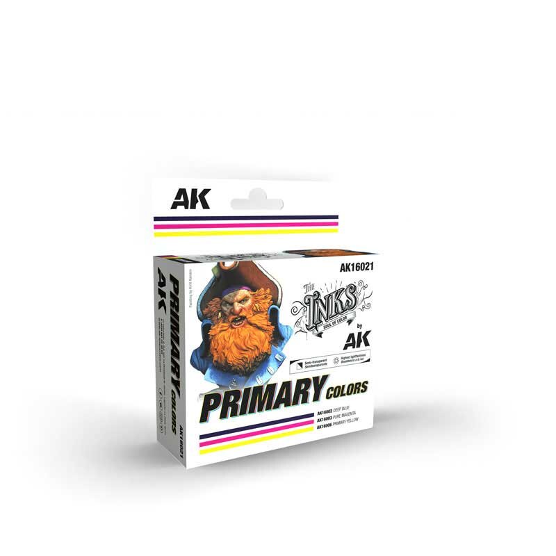 PRIMARY COLORS SET - SET 3 Ref. (INKS)