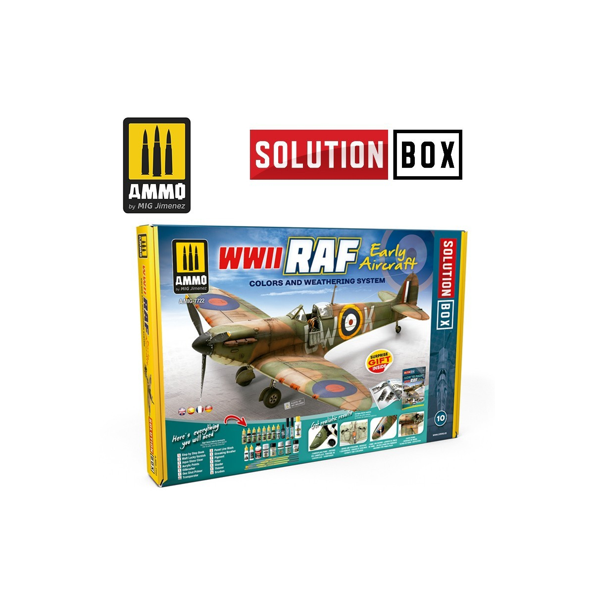 SOLUTION BOX 10 – WWII RAF Early Aircraft