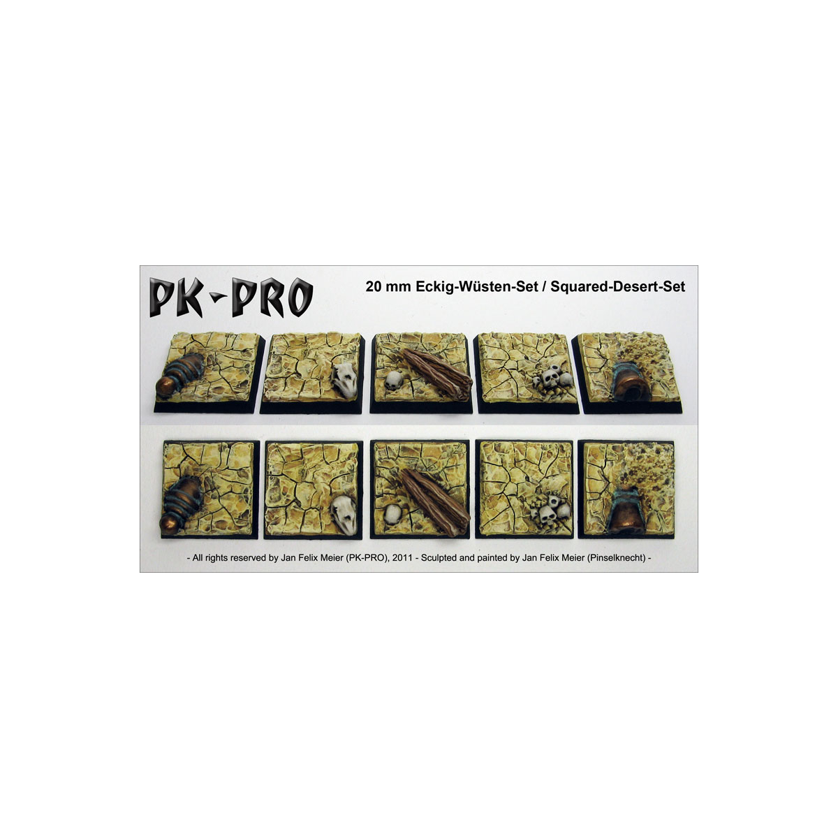 25mm-Eckig-Desert-Set