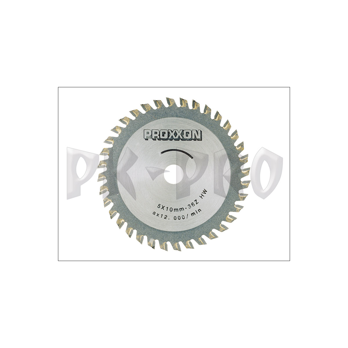 Circular saw blade tungsten carbide tipped, 80 mm, 36 teeth